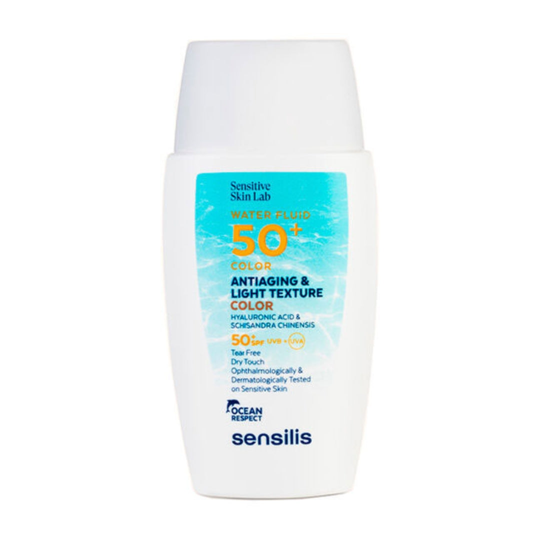 SENSILIS SENSITIVE SKIN LAB WATER FLUID SPF 50+ TEXTURE LIGHT 40 ML - Maroc Prix