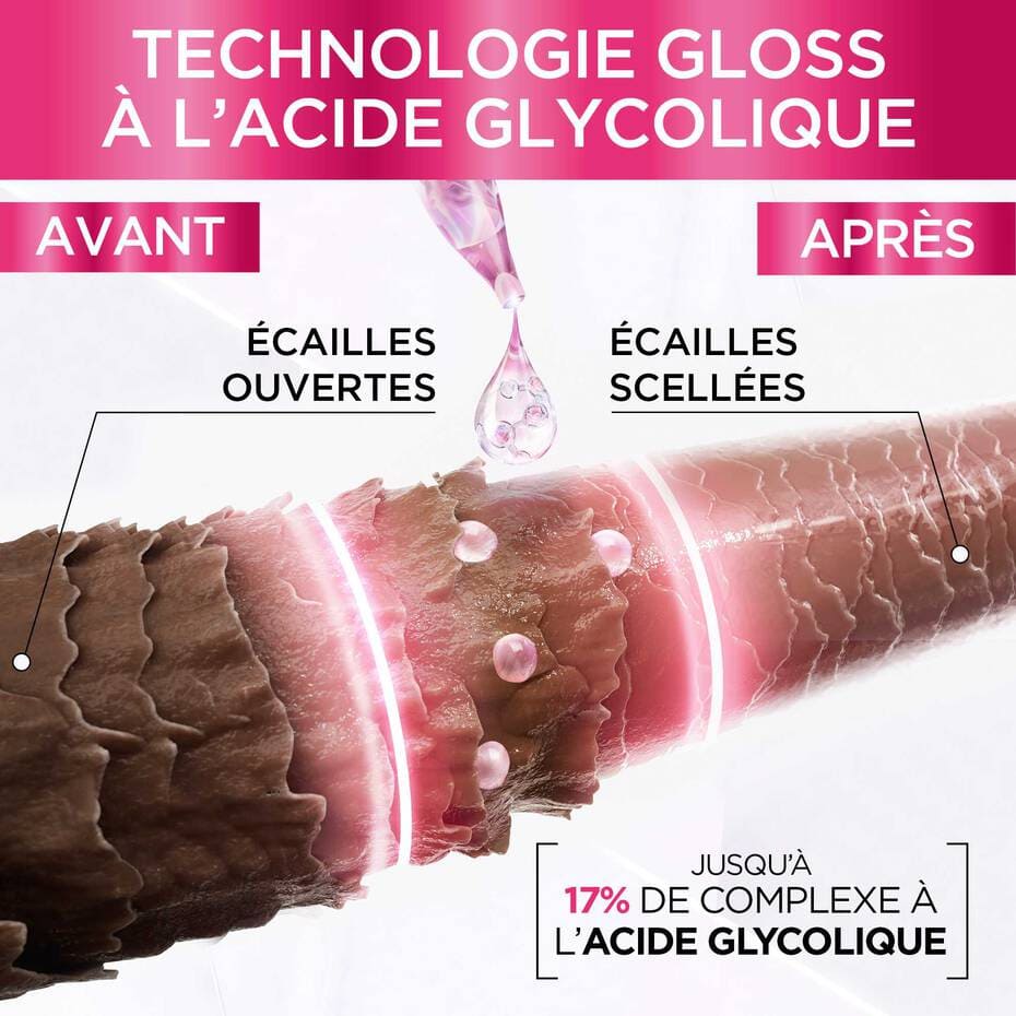 Elseve glycolic gloss shampooing 400ml - Maroc Prix