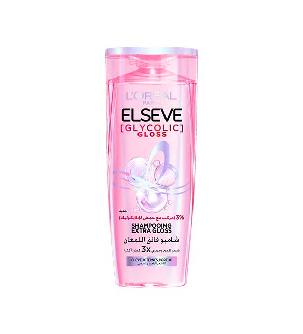 Elseve glycolic gloss shampooing 400ml - Maroc Prix